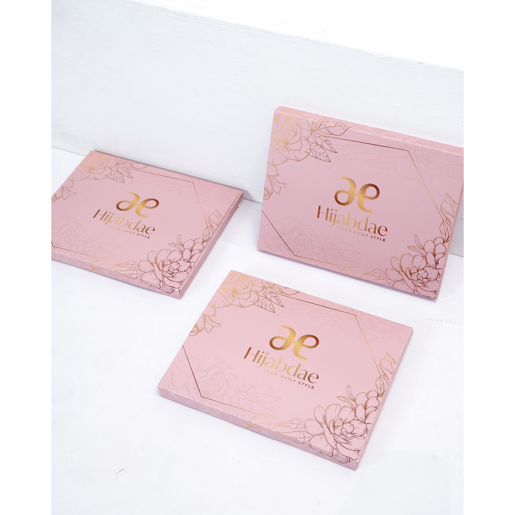 Jual (BOX ONLY) Hijabdae Hampers / Gift box exclusive / gift lebaran ...