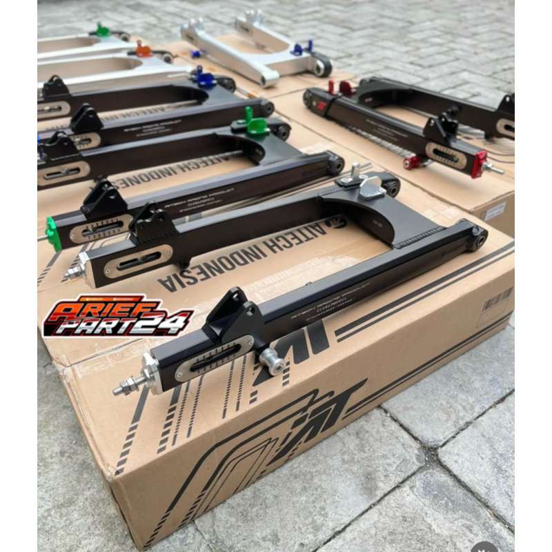 Jual SWING ARM AITECH FIZ R F1ZR AREM FORCE ONE STD AITECH HITAM SILVER ...