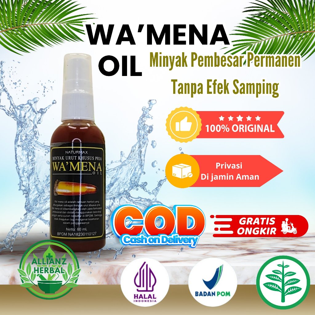 Jual Minyak Pijat Khusus Pria Ampuh Wamena Oil Original Bpom | Shopee Indonesia