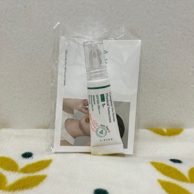 Jual Axis Y Complete No-Stress Physical Sunscreen V3 version 3 SPF 50 ...