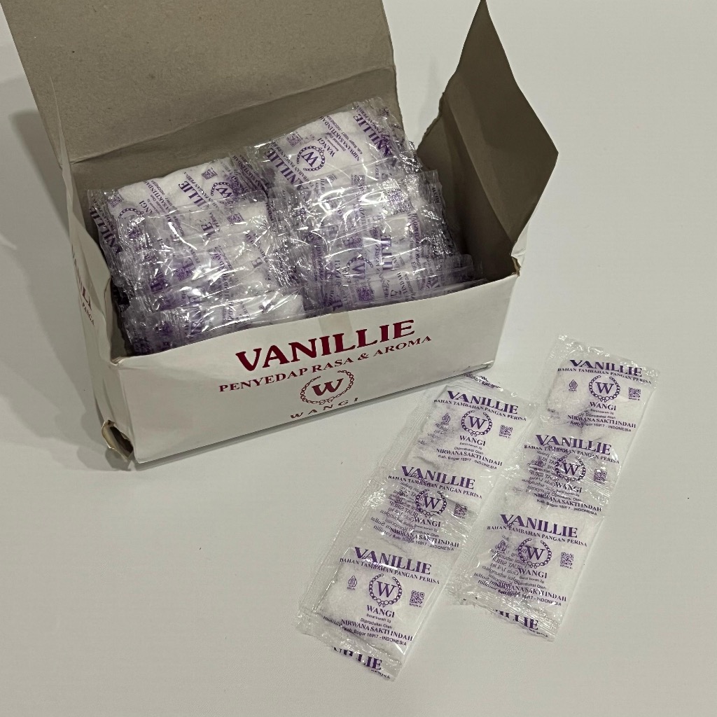 Jual Vanillie W | Vanili Bubuk Merk W | Isi 100 per box 200gr | Shopee ...