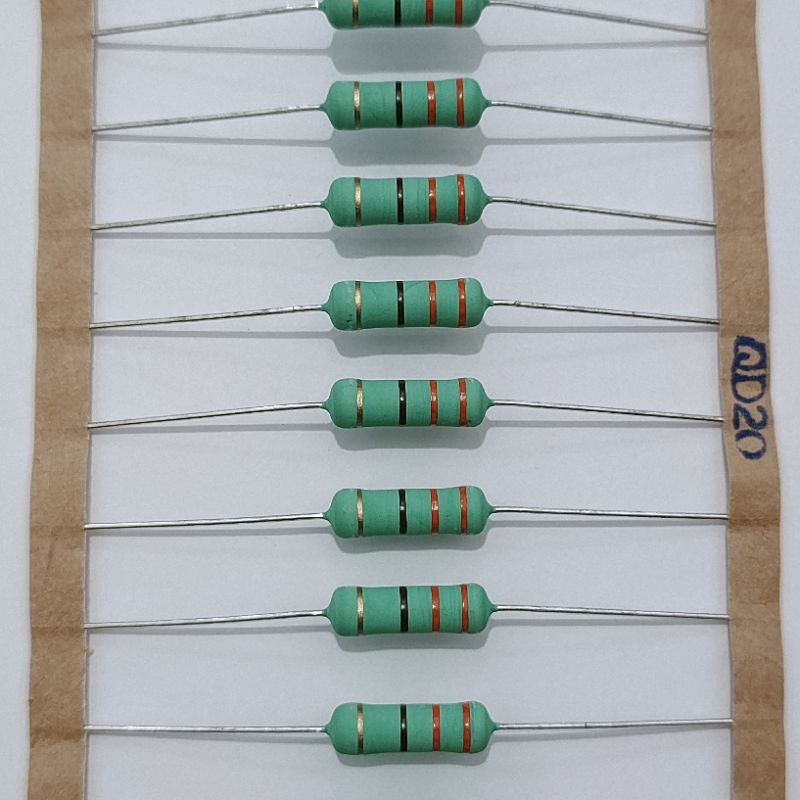 Jual Resistor 330 Ohm 3 Watt Kaki Tembaga | Shopee Indonesia