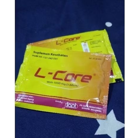 Jual L core sachet ,Lcore sachet persachet/harga 1 sachet | Shopee ...