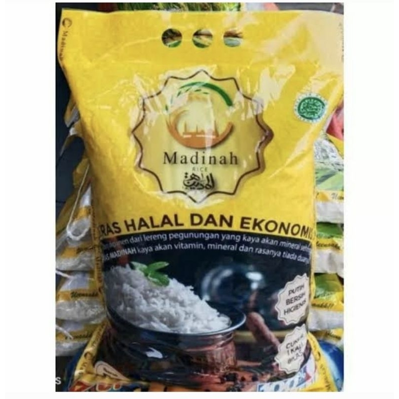Jual Beras Madina Kuning 5kg Super Mama Premium | Shopee Indonesia