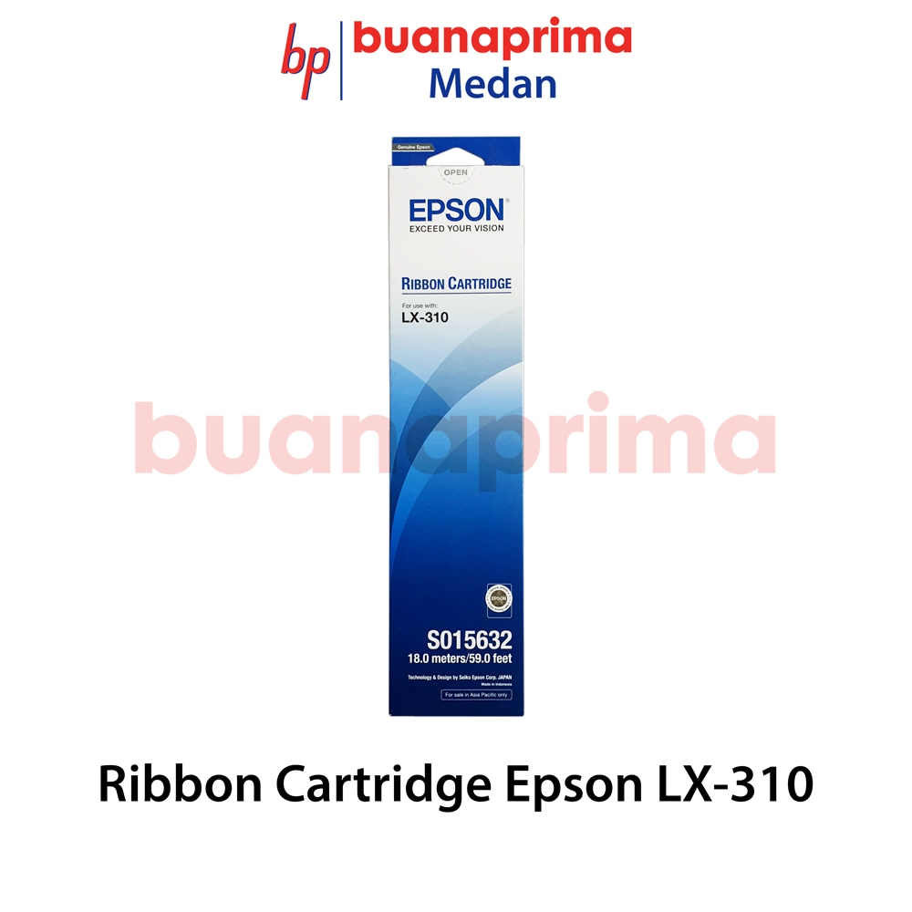 Jual PITA PRINTER EPSON LX-310 ORIGINALRIBBON CARTRIDGE Refill LX310 ...