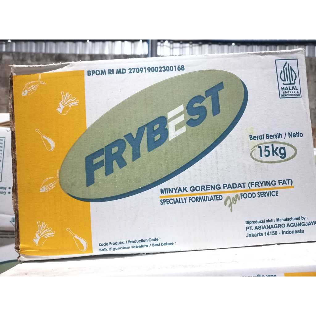 Jual FRYBEST/MINYAK PADAT 15KG/KARTON | Shopee Indonesia