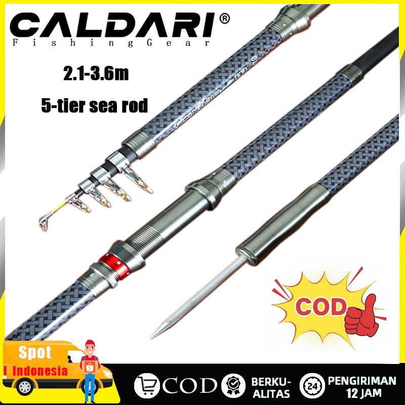 Jual Jroan Pancing baru 2.1-3.6m pancing laut pancing portabel yang ...