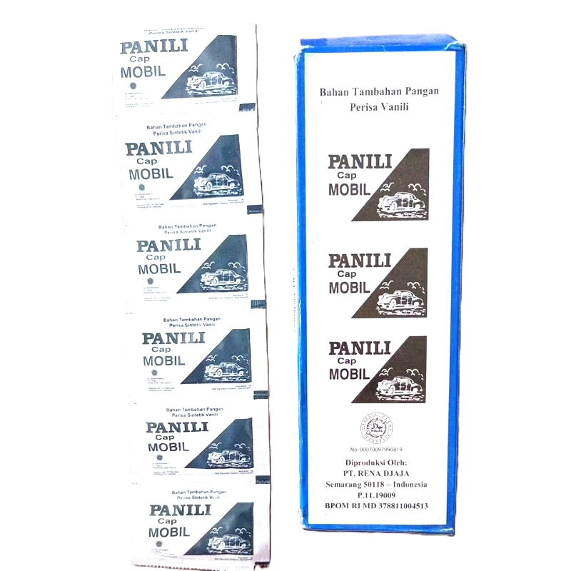 Jual Vanili Panili Cap Mobil 100 sachet | Shopee Indonesia