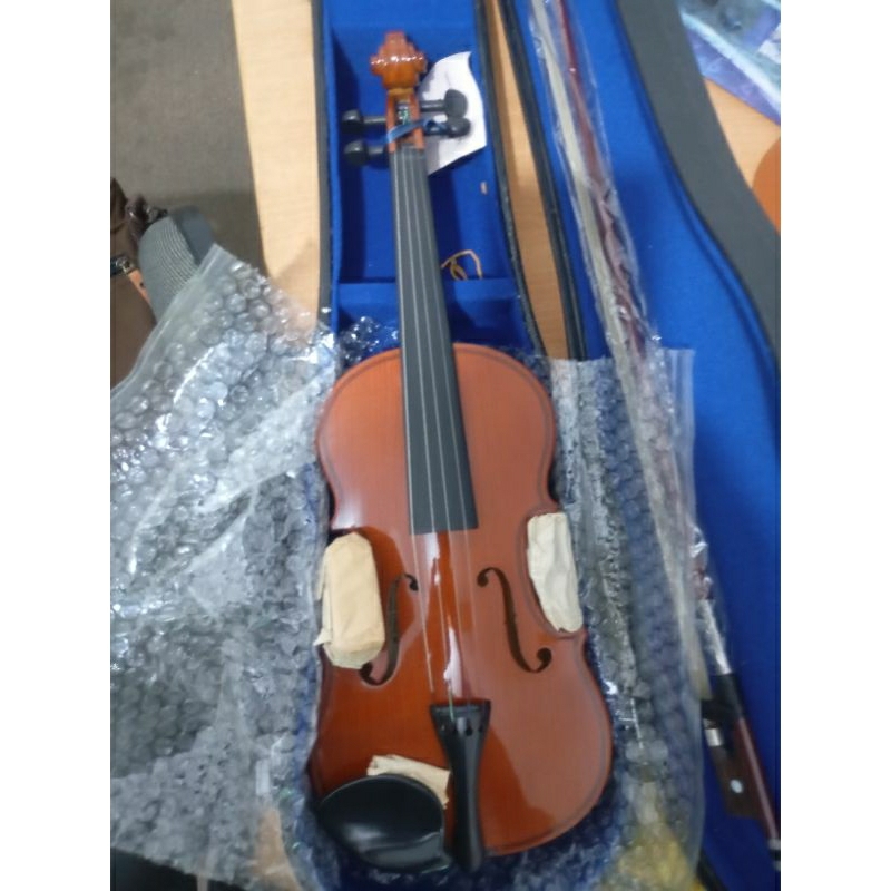 Jual Biola Violin Cremona + Hardcase ukuran 1/4 (barang baru) | Shopee ...