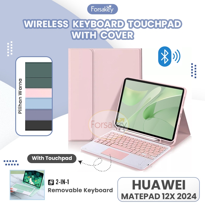 Jual ( CASE & KEYBOARD TOUCHPAD ) Huawei Matepad 12X 12 X Tab Tablet PC ...