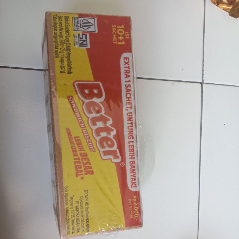 Jual BETTER 1BOX ISI 11 PCS | Shopee Indonesia