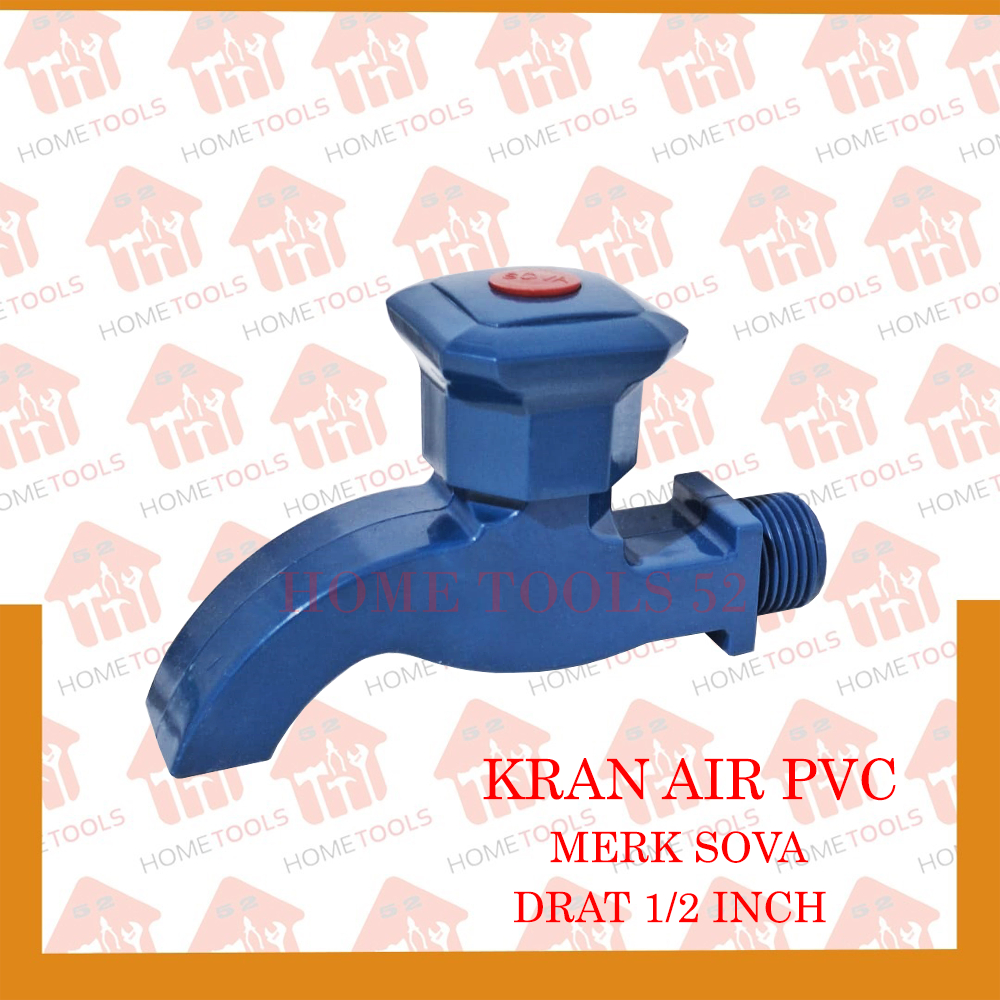 Jual Stop Kran Air Minimalis Sova Kran Pvc Drat 1/2 Inch | Shopee Indonesia