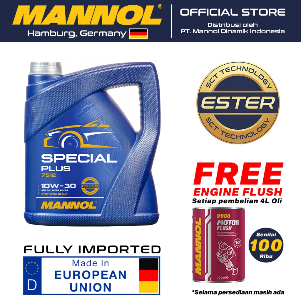 Jual Oli Mannol 7512 - Special Plus 10W-30 | Shopee Indonesia