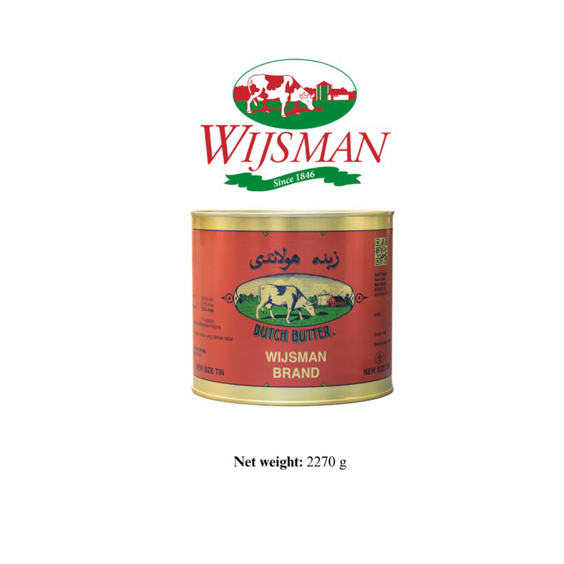 Jual Wisman Butter 2270 g | Mentega Wijsman 2270 gram | Mentega Wijsman ...