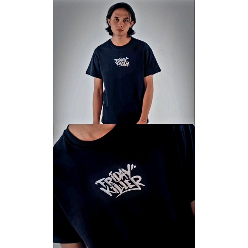 Jual KAOS FRIDAY KILLER || ORIGINAL | Shopee Indonesia