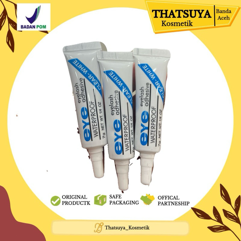 Jual LEM ALIS EYE EYELASH ADHESIVE (Waterproof) | Shopee Indonesia