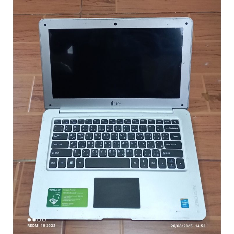 Jual Laptop/Notebook ZED AIR Intel Quadcore DDR3 Kondisi MATOT MULUS ...