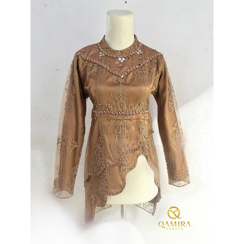 Jual Ready stock setelan kebaya payet dan rok songket untuk wisuda ...