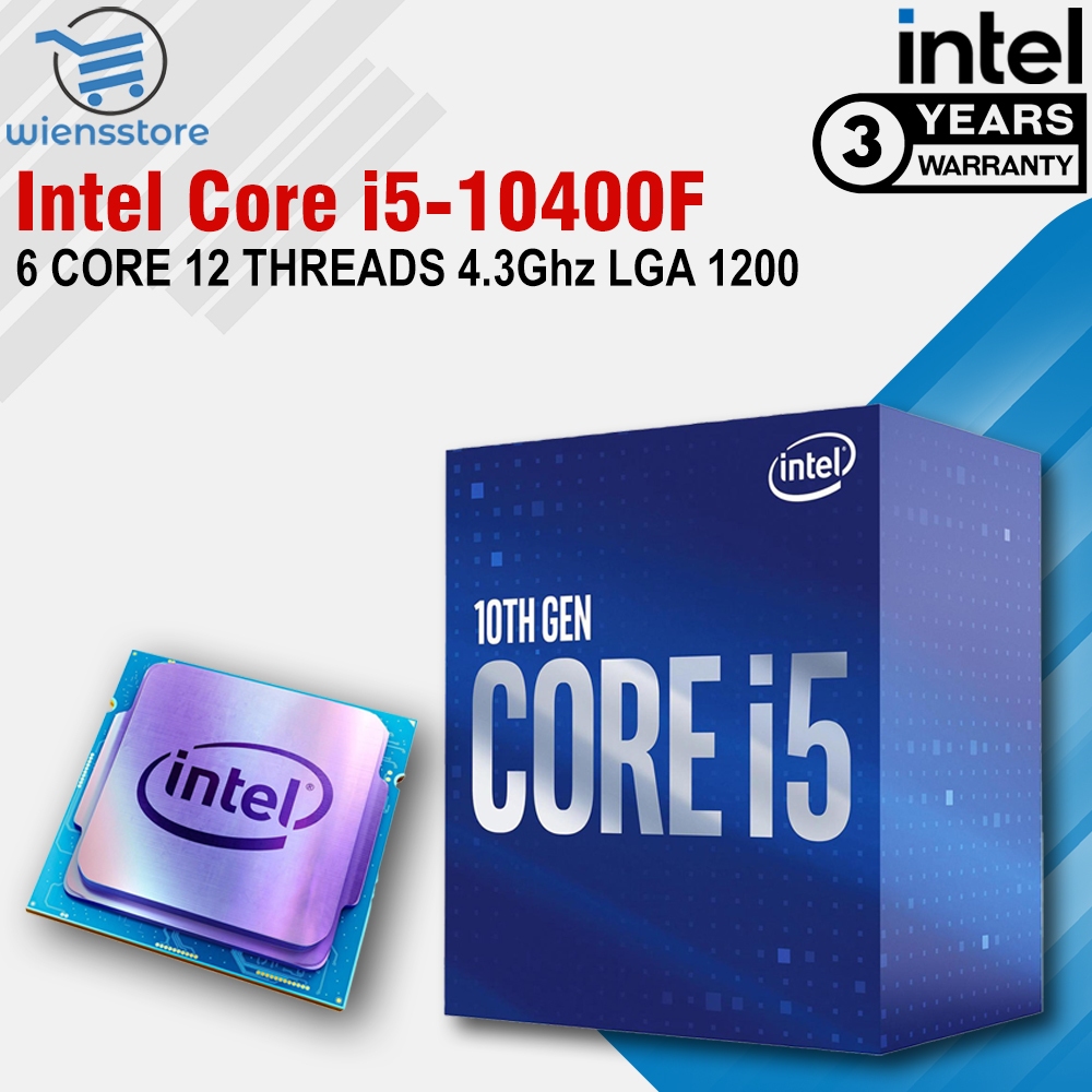 Jual Intel Core i5-10400F 2.9Ghz Up To 4.3Ghz - Cache 12 MB LGA 1200 ...
