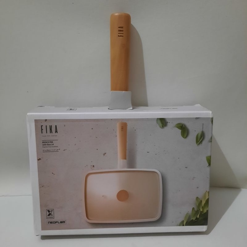 Jual HARGA PROMO: Fika Neoflam Brunch Pan with Glass Lid | Shopee Indonesia