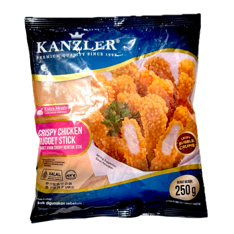 Jual Kanzler Crispy Chicken Nugget Stick 250g | Shopee Indonesia