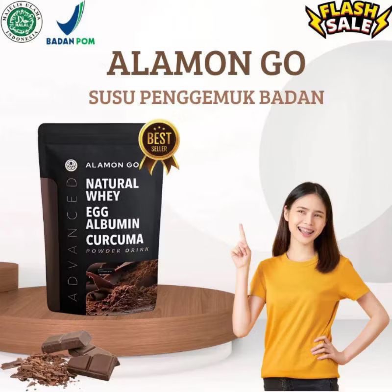 Jual Alamon go susu untuk menambah berat badan dan meningkatkan masa ...