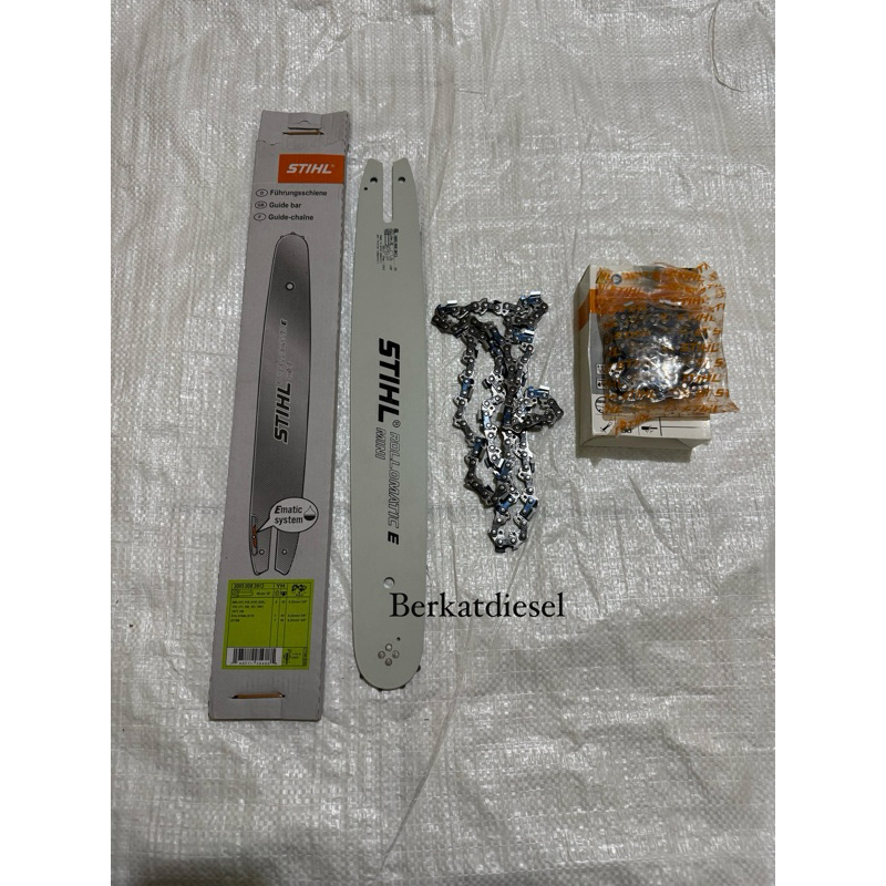 Jual MURAH !! COMBO HEMAT GUIDE BAR 1 SET DENGAN RANTAI 180 16 INCH RANTAI DAN BAR CHAINSAW ...