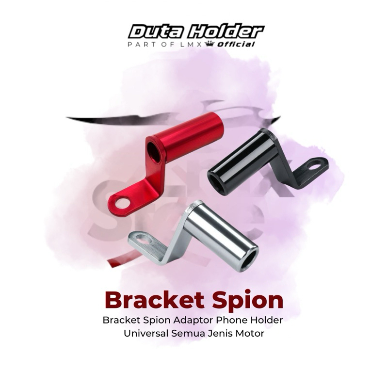 Jual BRACKET SPION Adaptor Phone Holder Aluminium Alloy Universal Untuk ...