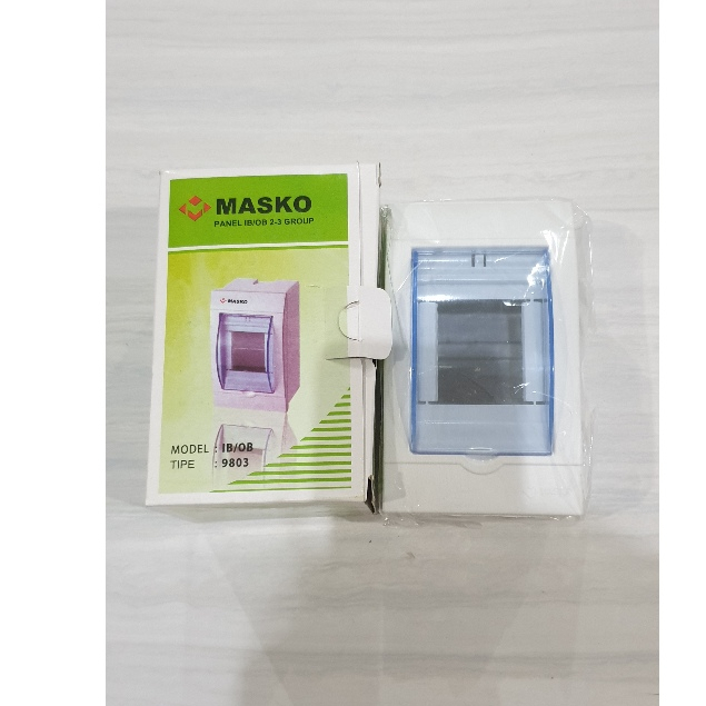 Jual MASKO - BOX MCB IB/OB PANEL 3 GROUP (9803) | Shopee Indonesia