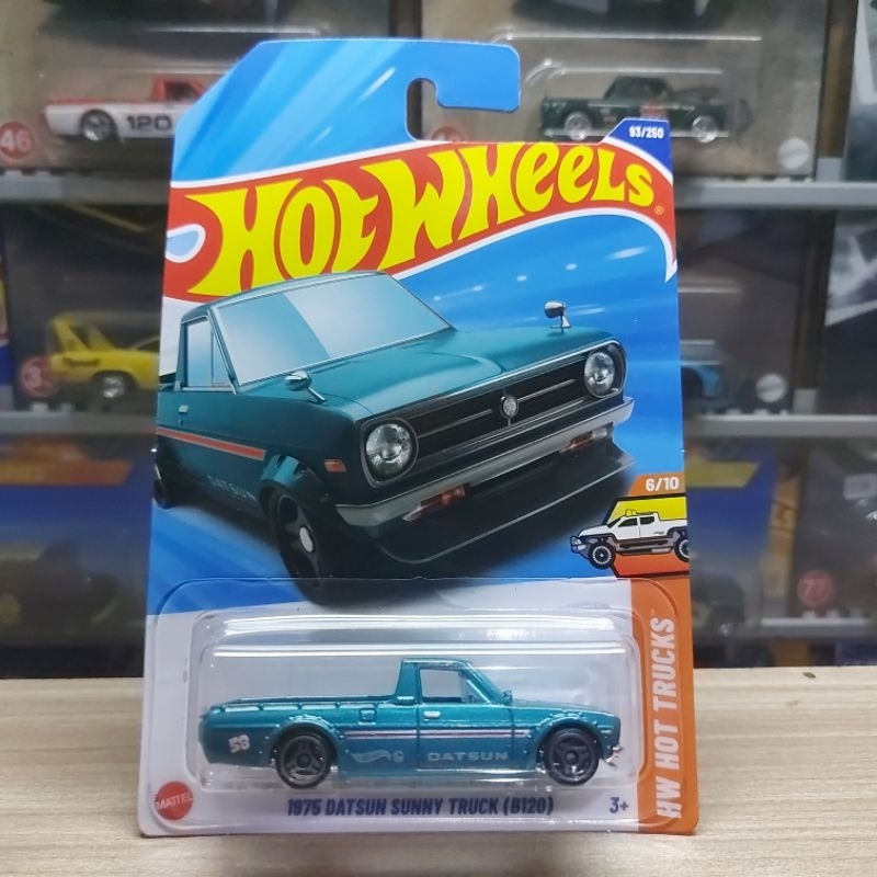 Jual HOT WHEELS 1975 DATSUN SUNNY TRUCK B120 GREEN 2025 - HOTWHEELS ORIGINAL | Shopee Indonesia