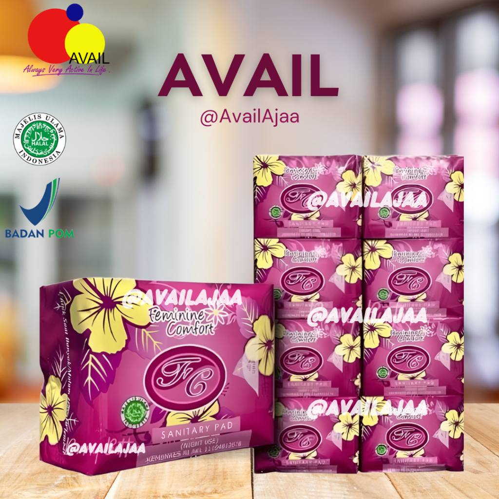 Jual PAKET AVAIL PANTILINER NIGHT USE DAY USE - MERAH | Shopee Indonesia