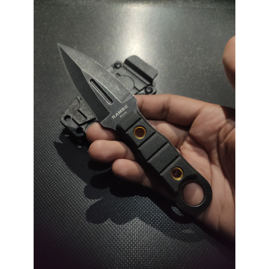 Jual Pisau Survival Rambo P1465 Camping Outdoor Tactical | Shopee Indonesia