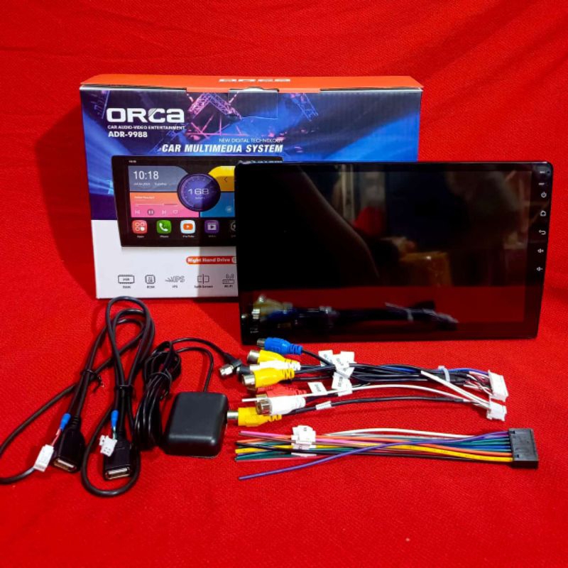Jual Orca ARD 9988 Carplay Head Unit Android 10 inch Orca ECO Lite ...