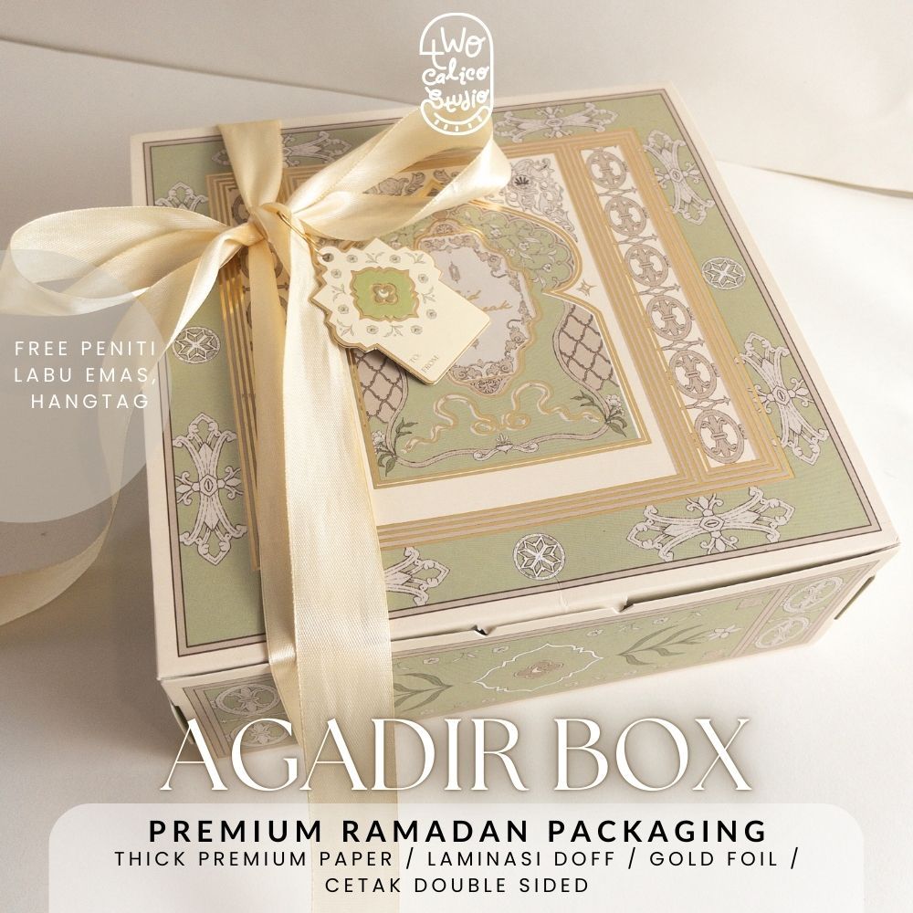Jual Cake Box Kue Kotak Dus Packaging utk hampers Ramadan Idul Fitri ...