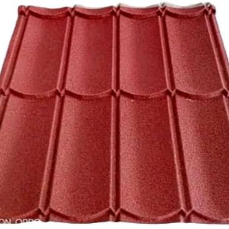 Jual genteng metal pasir 2 susun warna merah | Shopee Indonesia