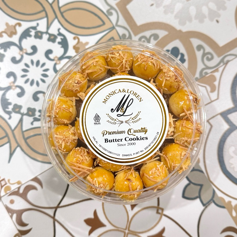 Jual Kue Kering Lebaran Monica & Loren Toples Satuan 500 gram KUE ...
