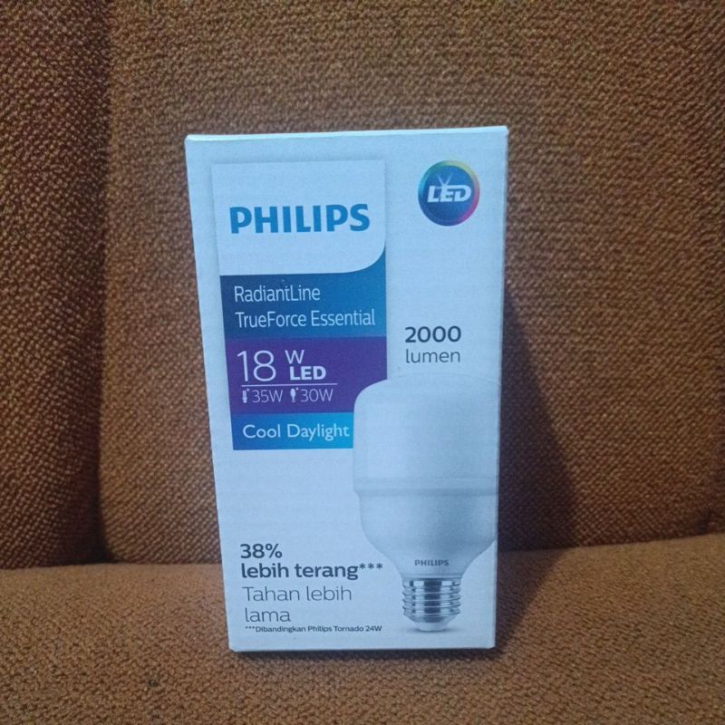 Jual PHILIPS RADIANTLINE TRUEFORCE ESSENTIALS 18 WATT LED COOL DAYLIGHT | Shopee Indonesia