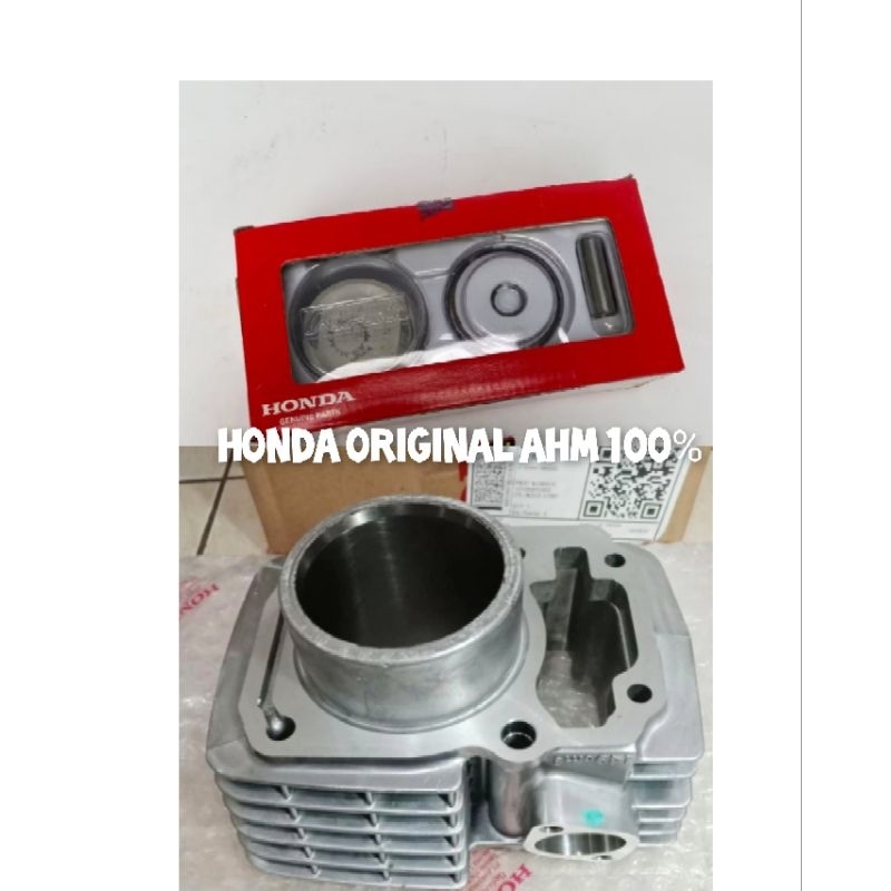 Jual BLOK+PISTON KIT KYE HONDA ORIGINAL AHM 100% VERZA 150 CB VERZA, MEGAPRO NEW MONOSHOCK FI ...