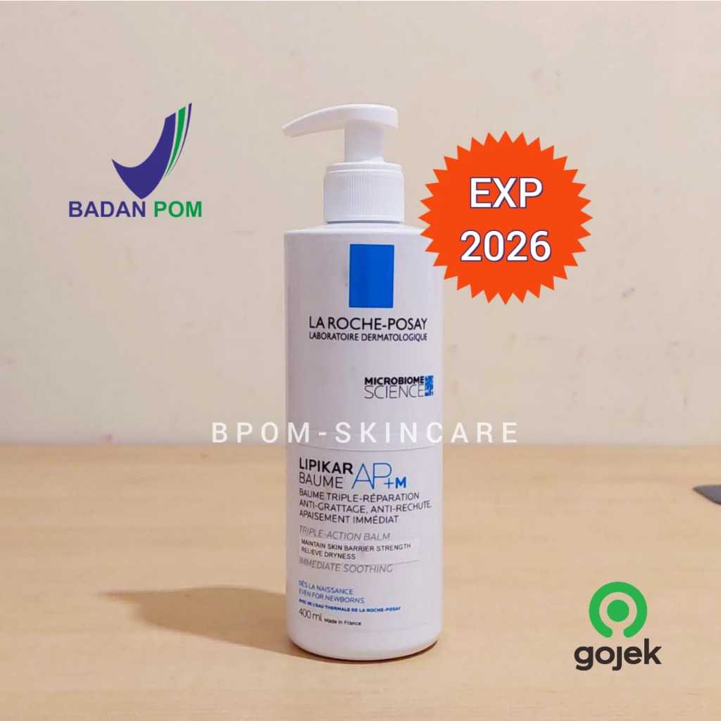 Jual La Roche Laroche Posay Lipikar Baume AP+M 400mL Cream Pelembab Eczema | Shopee Indonesia