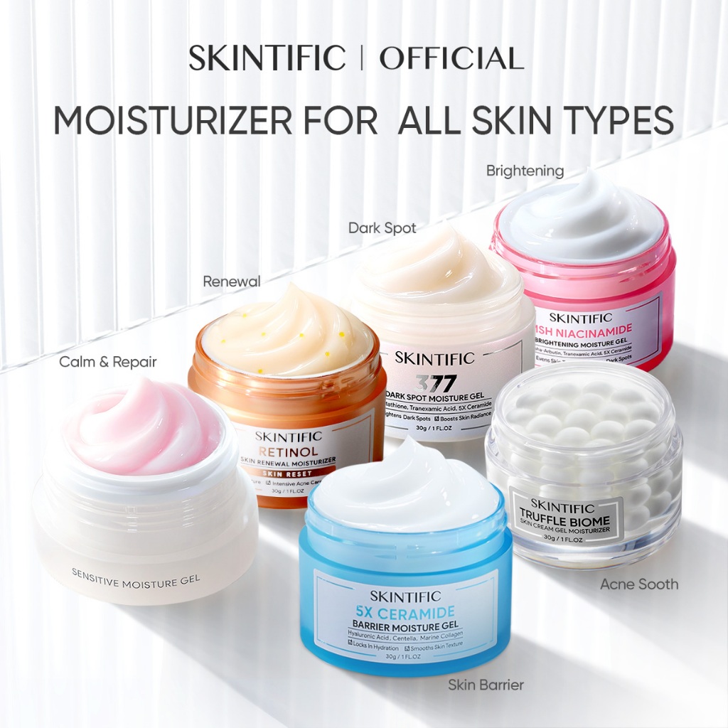 Jual Shl_s- SKINTIFIC - Gel Moisturizer Series 5X Ceramide Barrier MSH ...