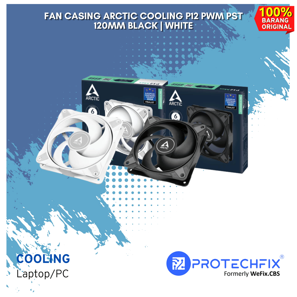 Jual FAN CASING ARCTIC COOLING P12 PWM PST 120MM BLACK | WHITE | Shopee ...