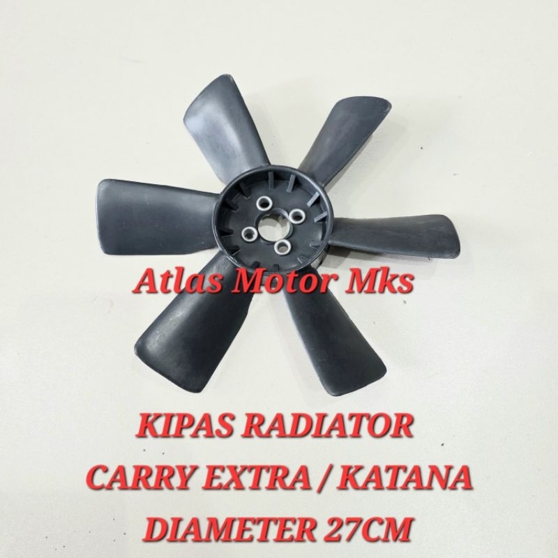Jual [1PC] KIPAS RADIATOR SUZUKI ST100 CARRY EXTRA DIAMETER 27CM ...