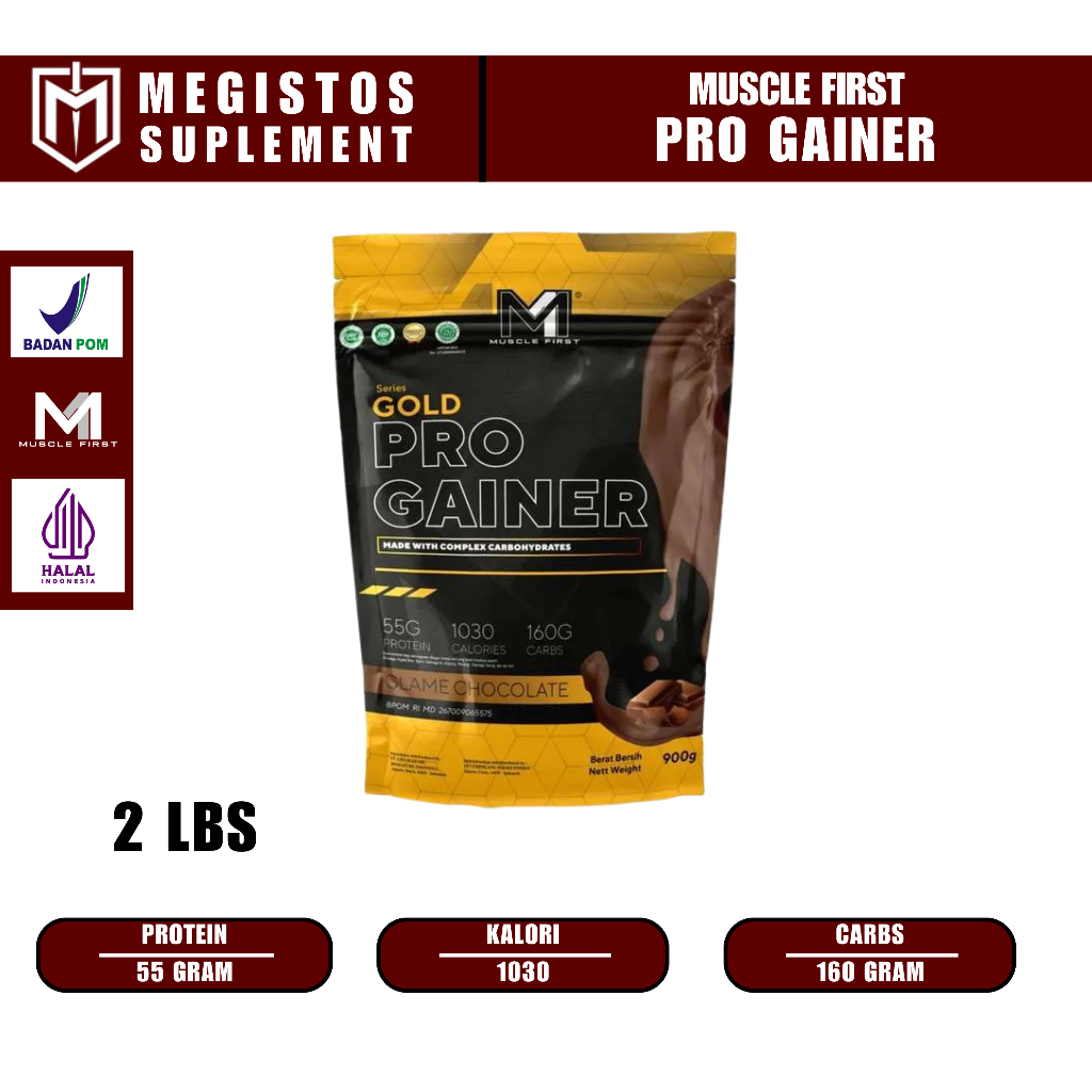 Jual Muscle First M1 Pro Gainer 2lb | Shopee Indonesia