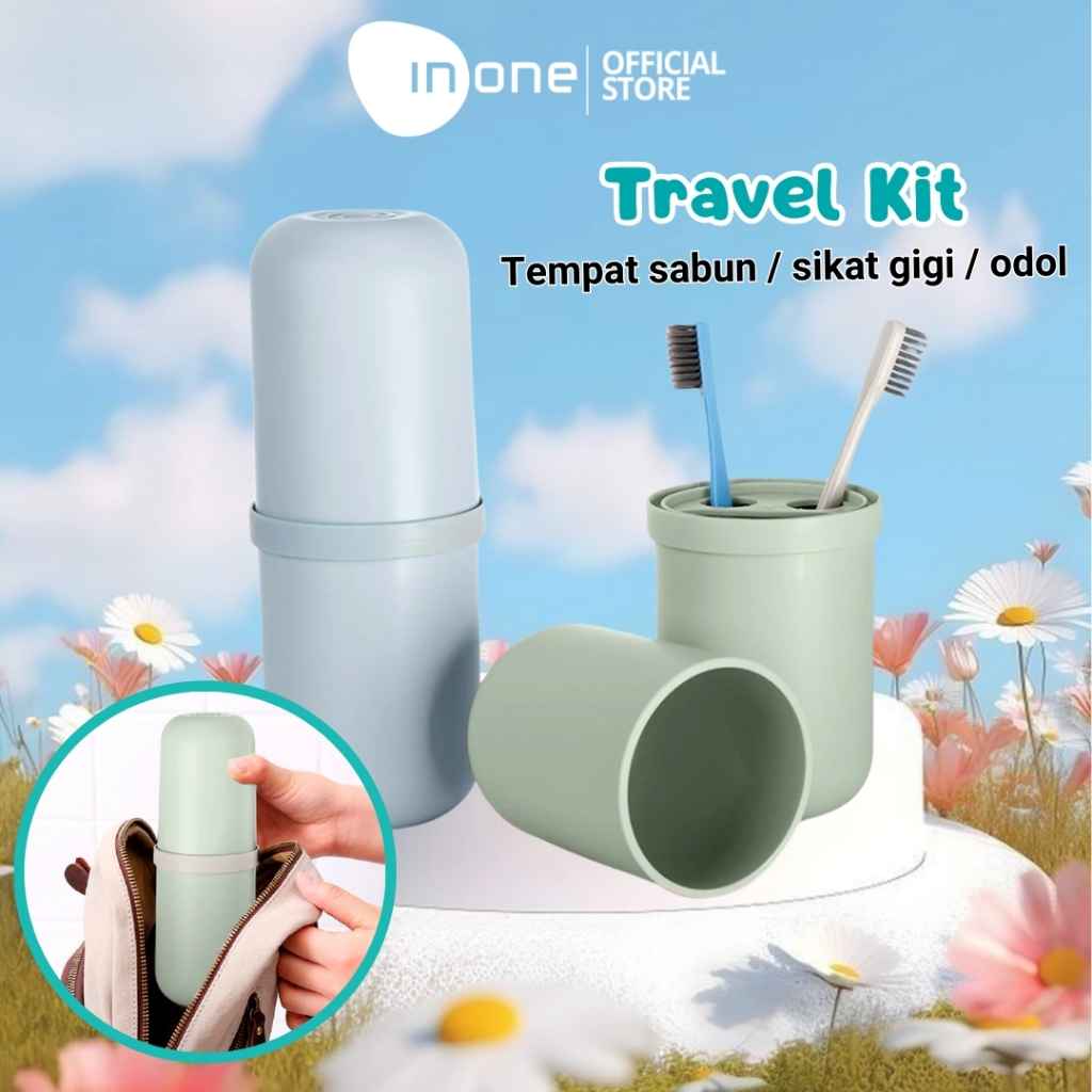 Jual Inone Wadah Travel Serbaguna Tempat sikat gigi sabun odol untuk ...