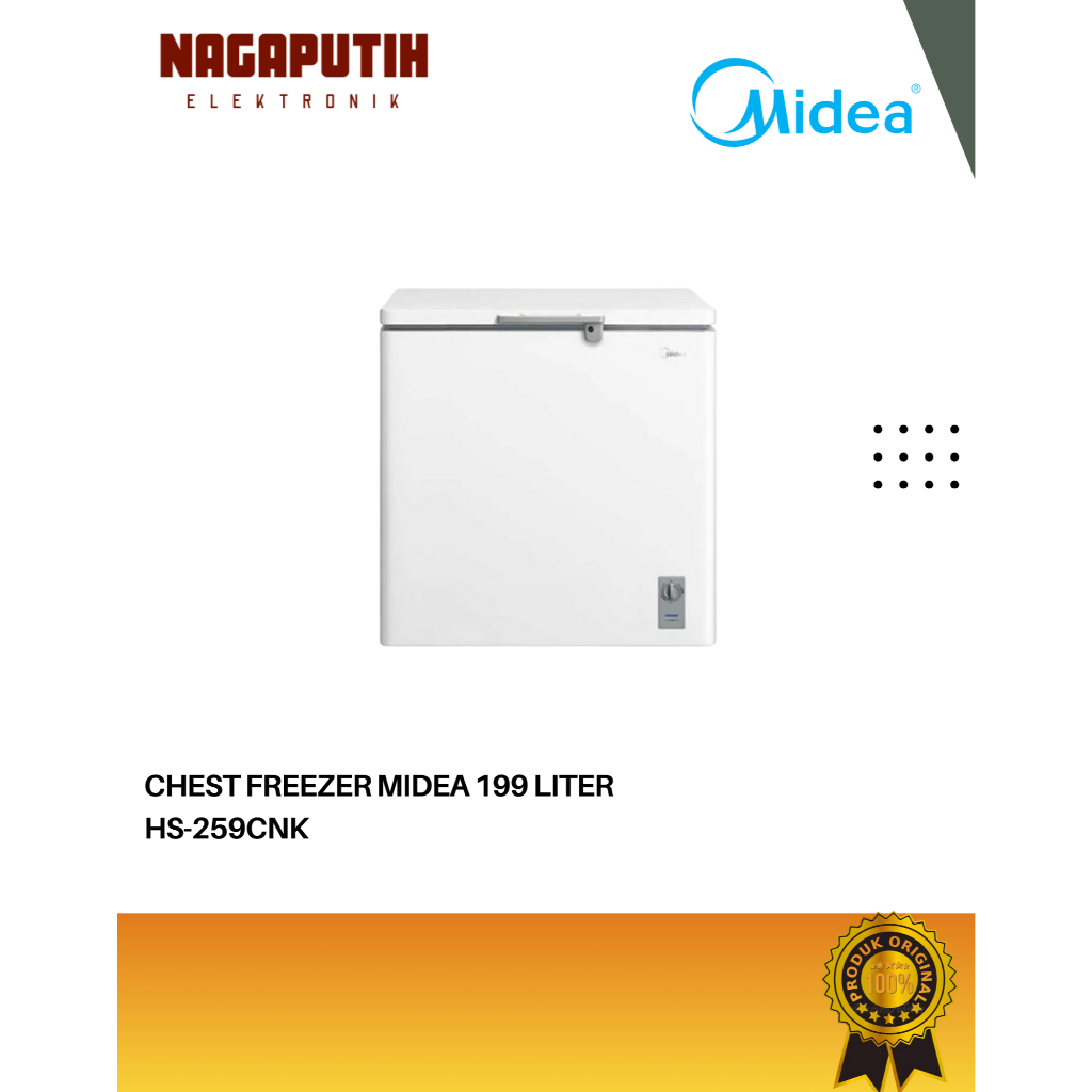 Jual Midea Chest Freezer 199 Liter HS-259CNK | Shopee Indonesia