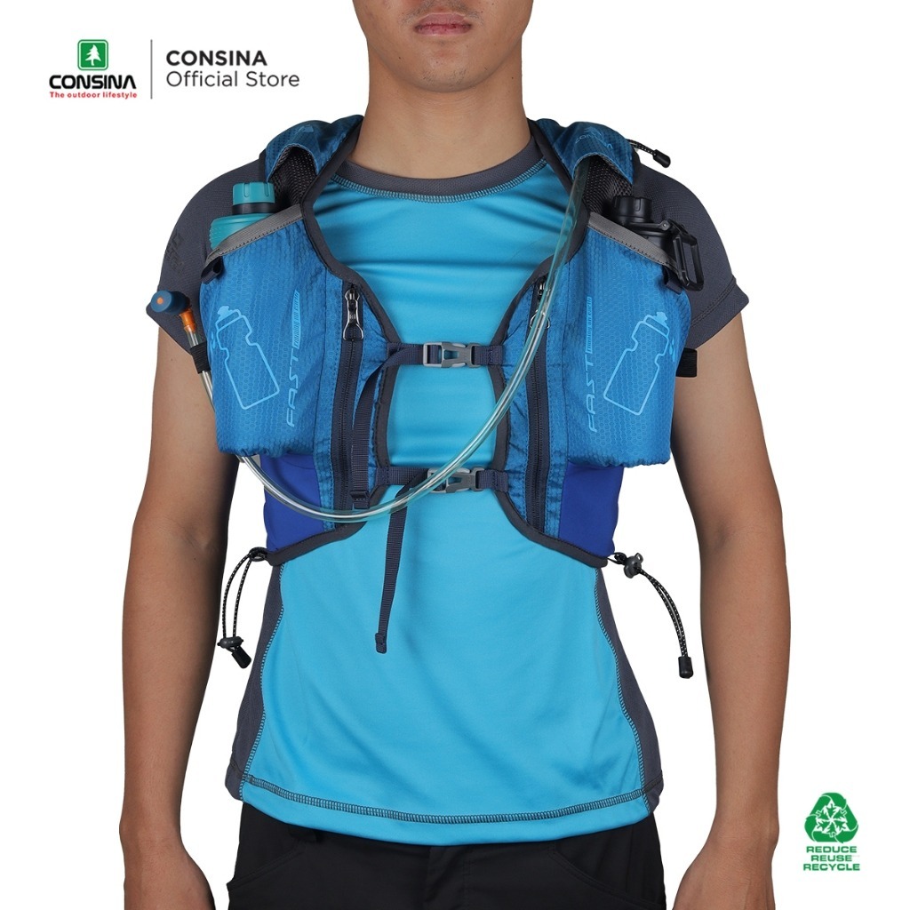 Jual Consina Fast Run Vest Rompi Lari Tas Hydropack | Shopee Indonesia