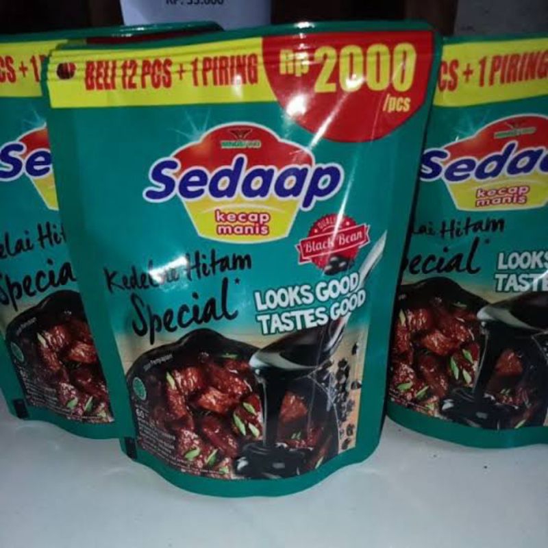 Jual Kecap manis sedap kemasan sachet 77 gr | Shopee Indonesia