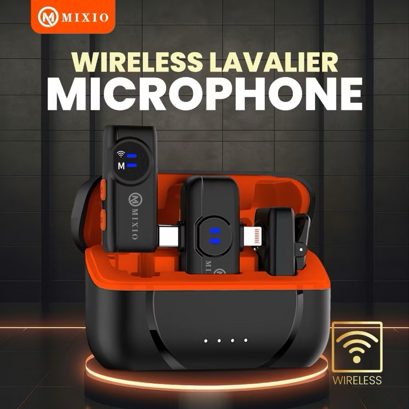 Jual MIXIO S17 Pro MICROPHONE WIRELESS mic | Shopee Indonesia