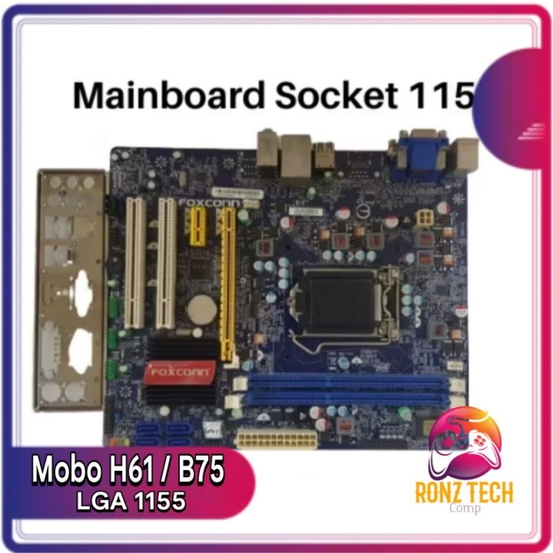 Jual Motherboard H61 / B75 Socket LGA 1155 Gen 2 & Gen 3 | Shopee Indonesia