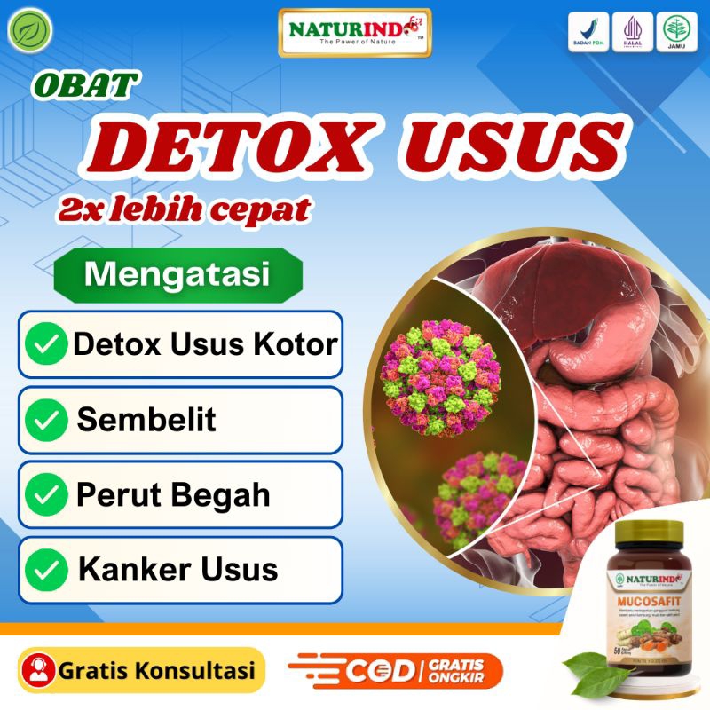 Jual Obat Detox Usus Kotor Pembersih Usus Ganguan Pencernaan Detox ...